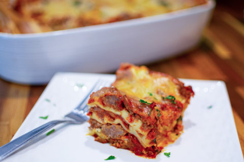Lasagna with Meat Sauce | Pantry To Table